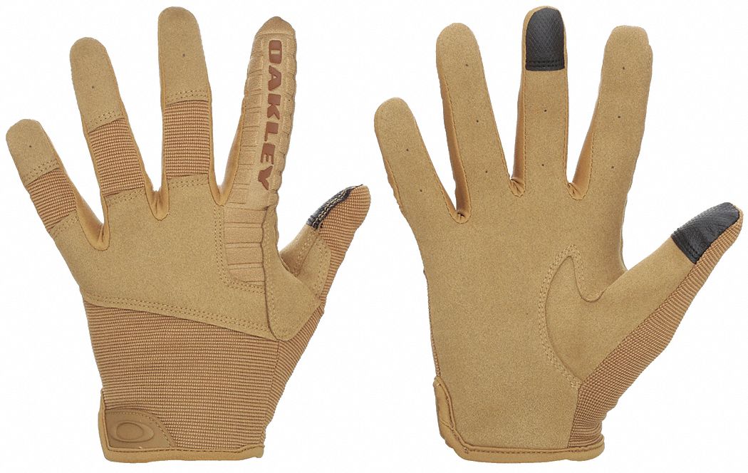 OAKLEY, M, Brown, Tactical Glove - 417X91|94258-86W-M - Grainger