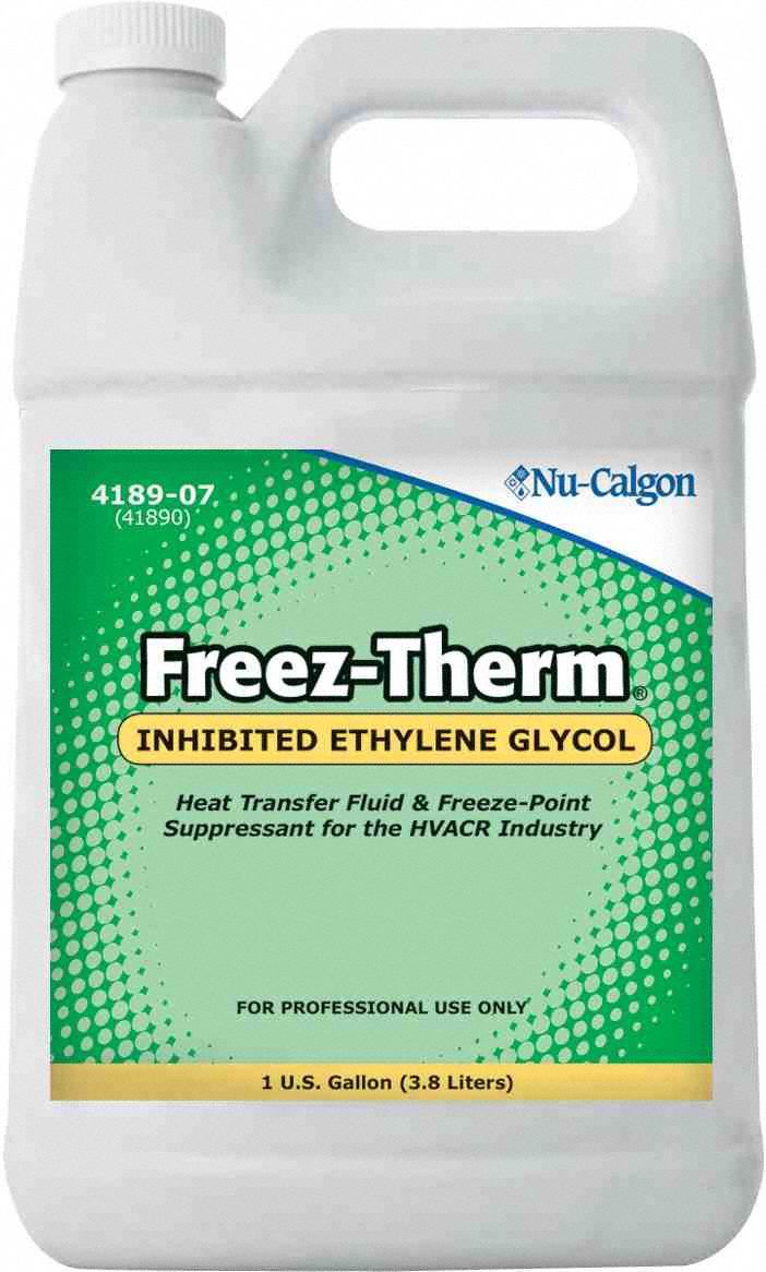 NU-CALGON, Freez-Therm, 96% Concentration, Freeze Protectant - 809N56 ...