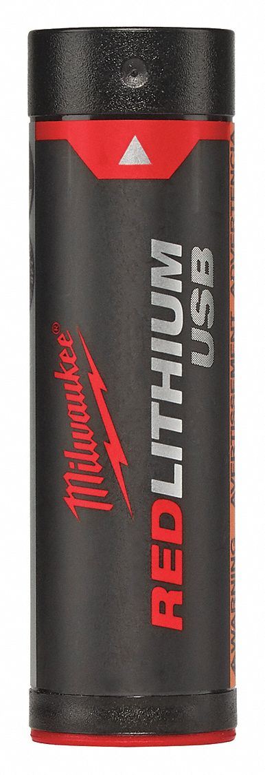 MILWAUKEE REDLITHIUM USB BATTERY, 4V, 2.5 AH, LI-ION, FOR MILWAUKEE USB ...