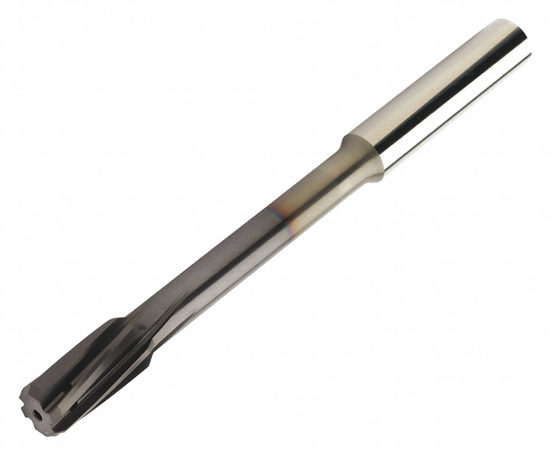 SANDVIK COROMANT, 0.4732, 15/32 in Shank Dia, Chucking Reamer - 41C628 ...