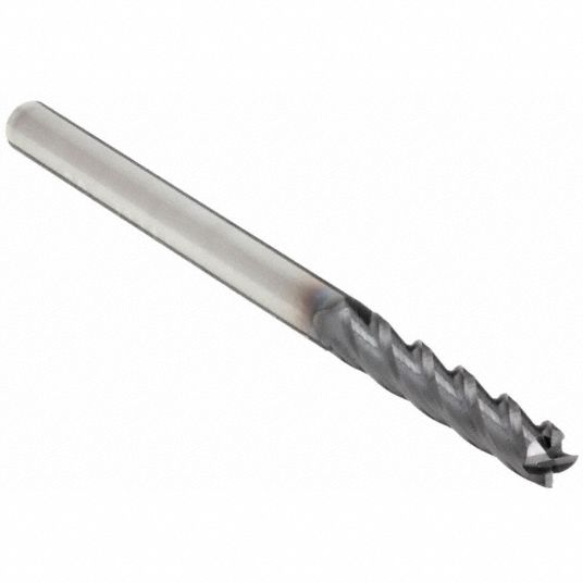SGS TOOL, Carbide, AlTiN Coated, Square End Mill - 41CG98|31747 - Grainger