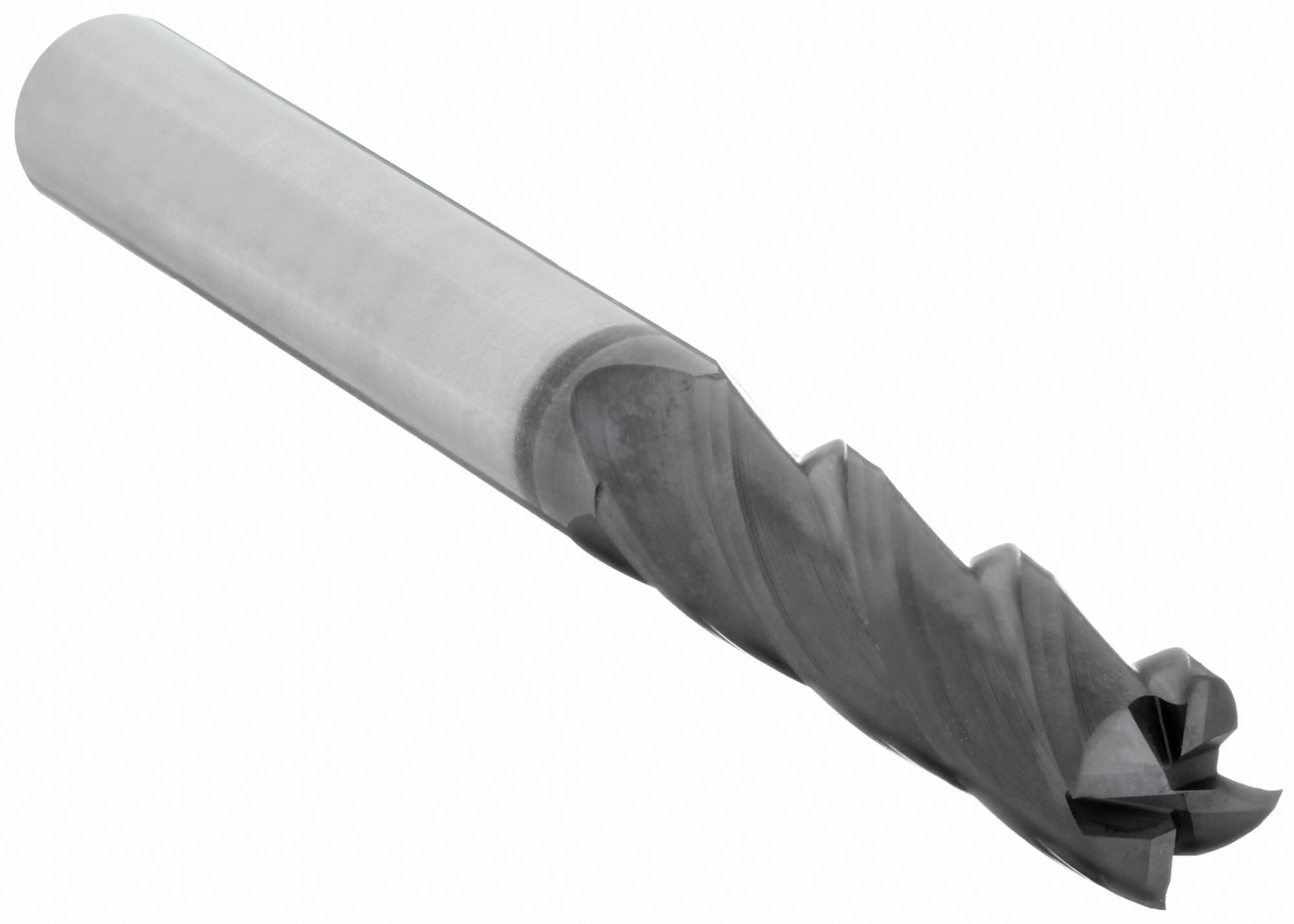 SGS TOOL, Carbide, AlTiN Coated, Corner Radius End Mill - 41CC19|31763 - Grainger