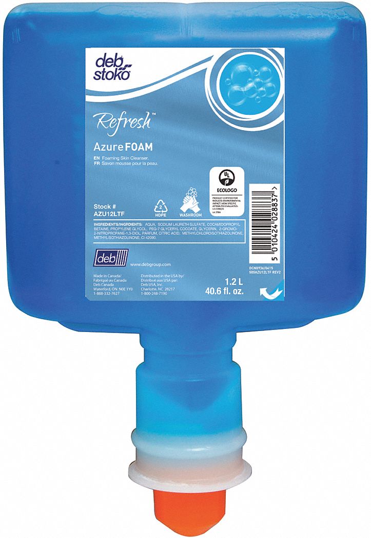 REFRESH REFRESH AZURE FOAM 1.2L - Shampoo, Conditioner, and Body Wash ...