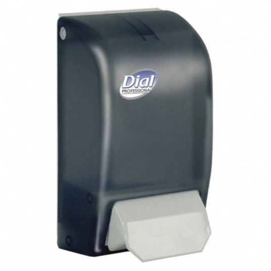 DIAL, Manual, 1,000 mL Refill Size, Soap Dispenser - 41D357|DIA 06055 ...