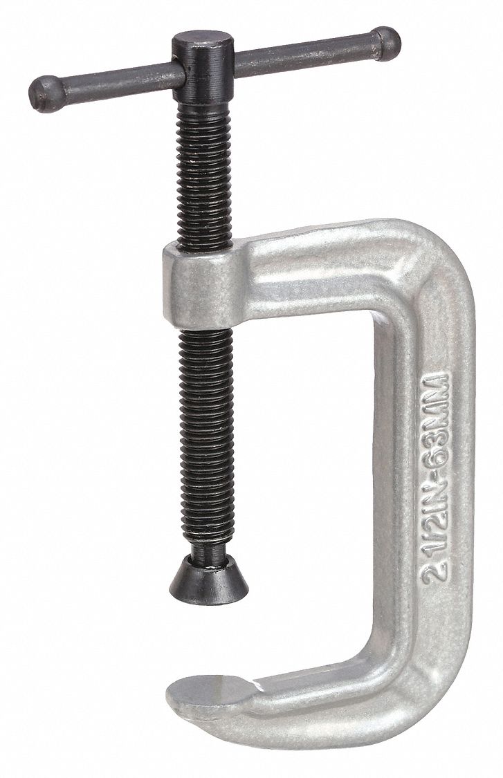 WILTON, Light Duty, Flat, C-Clamp - 41D487|1422C - Grainger