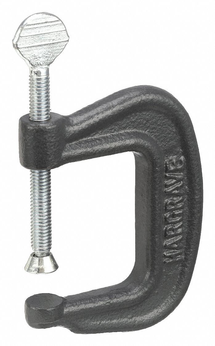 WILTON, Light Duty, Flat, C-Clamp - 41D494|566 - Grainger