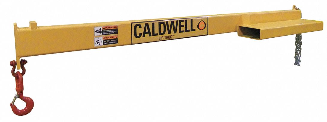 1,500 lb Max Load Capacity, 6 ft to 6 ft, Forklift Boom - 41D504|EB-15 ...
