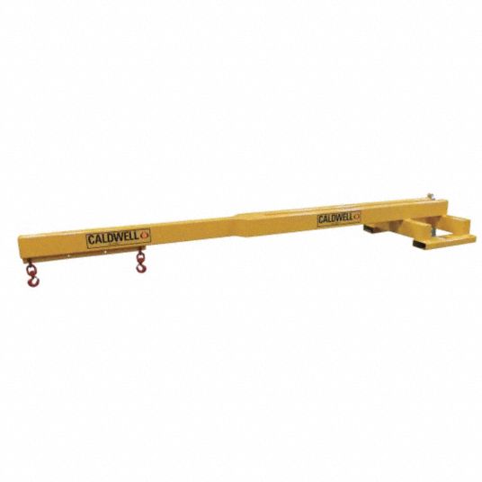 2,500 lb Max Load Capacity, 12 ft to 15 ft, Forklift Boom - 41D507|EFB ...