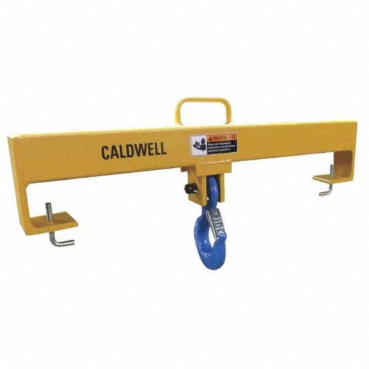CALDWELL, Double Fork Fork Pockets, 37 in x 17 3/4 in, Forklift Lifting ...