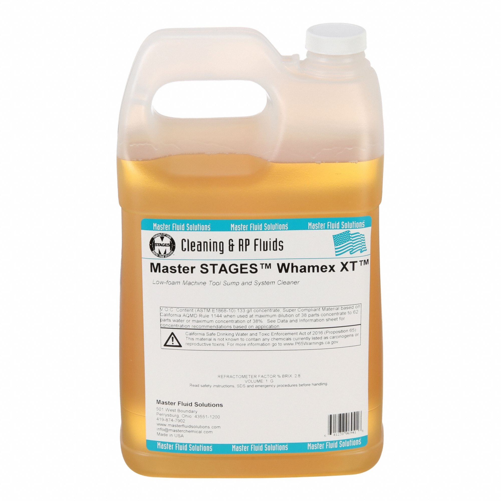 MASTER STAGES, Whamex XT, 1 gal, Low-Foam Machine Tool Sump and System ...