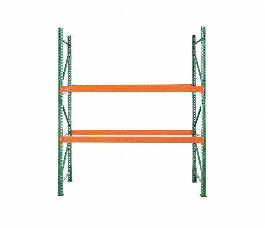 HUSKY RACK & WIRE Unidad Básica de Anaquel para Tarimas, 120" Alt, 102 ...