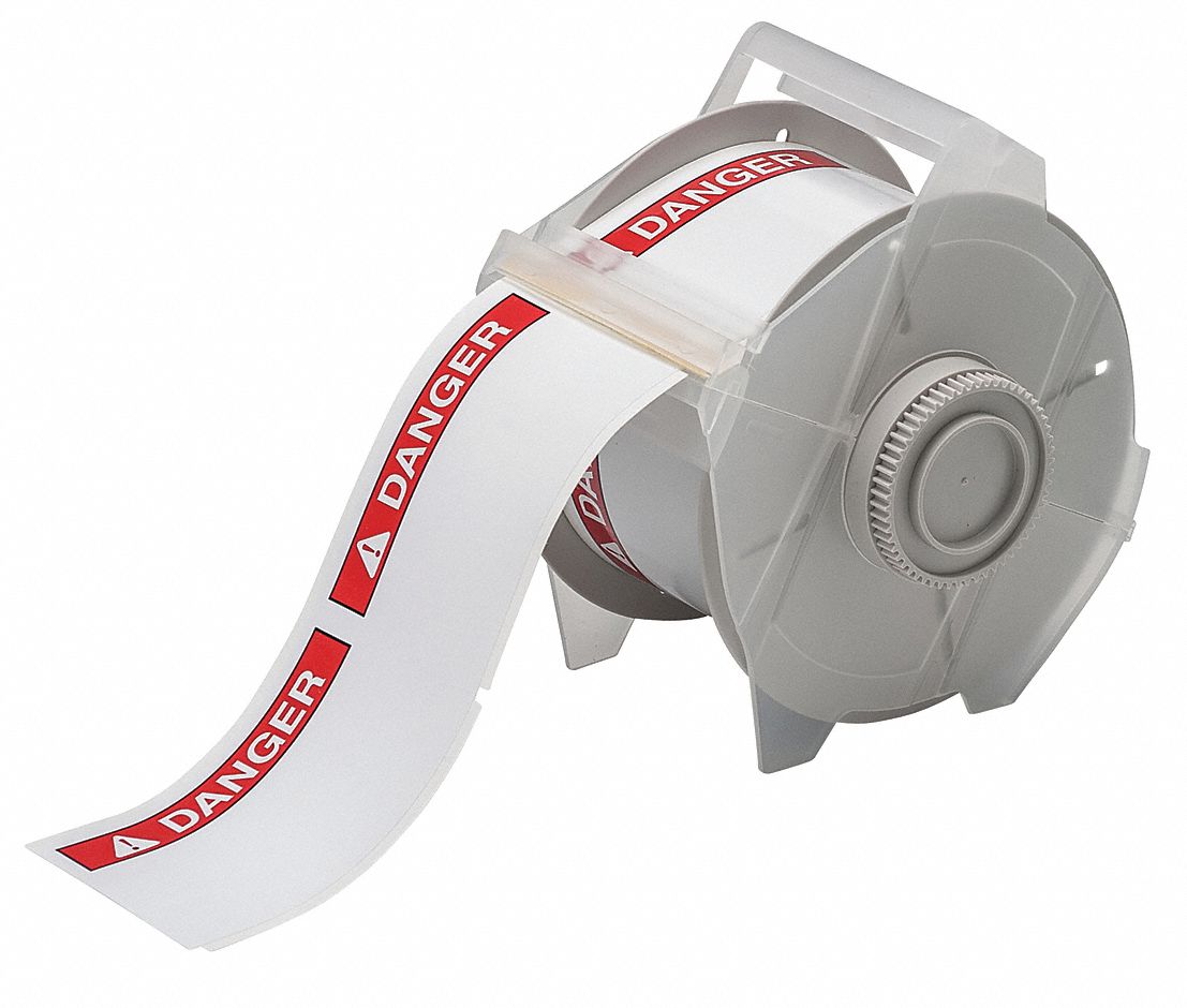 Danger, DANGER Header, Precut Label Roll - 41F243|121549 - Grainger