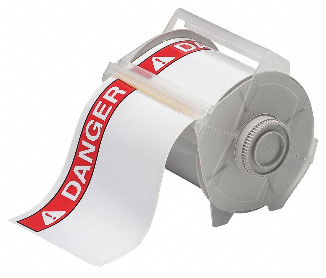 Danger, DANGER Header, Precut Label Roll - 41F251|121557 - Grainger