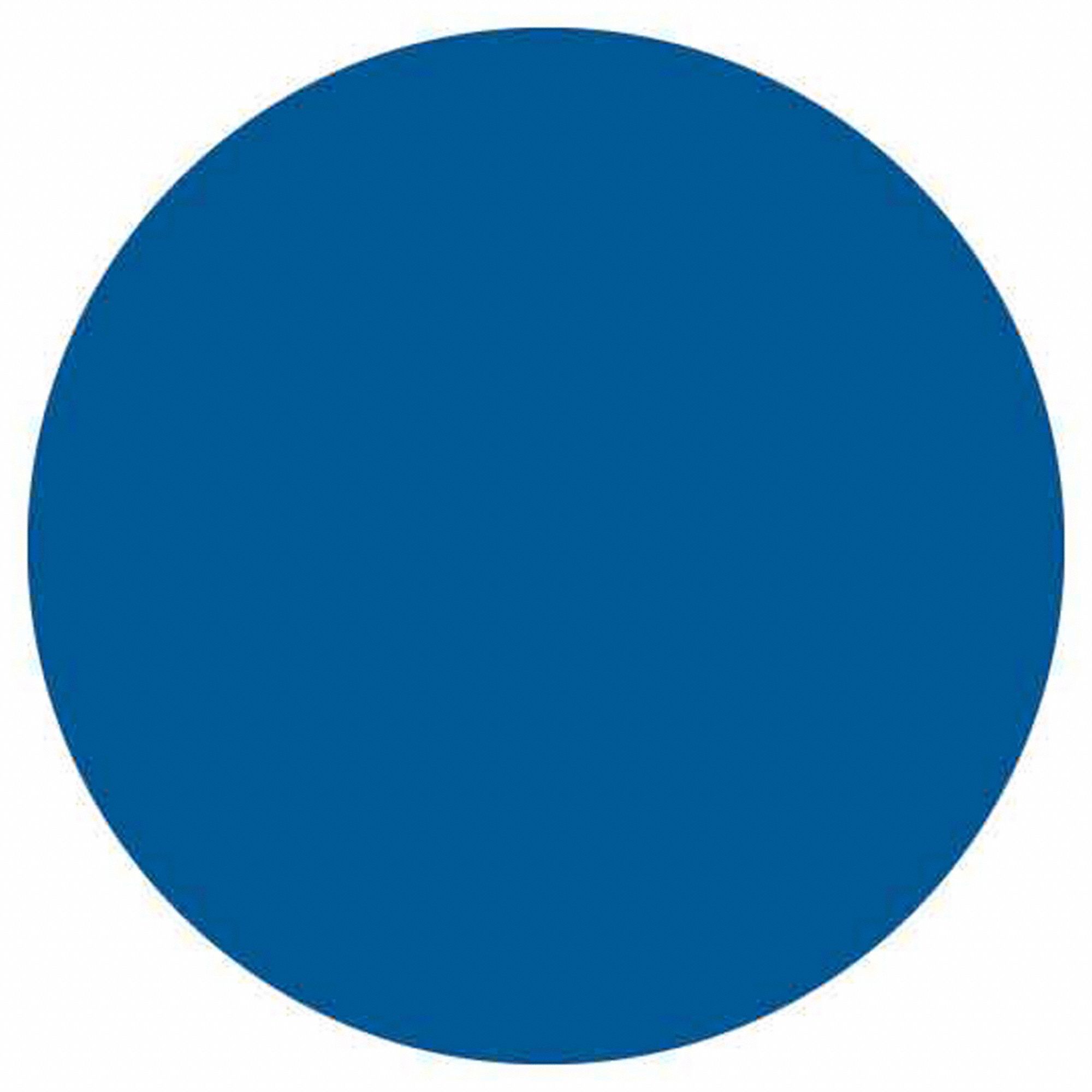 Color-Coded Dot, 3 in Dia, Identification Label - 41F276|30665 - Grainger