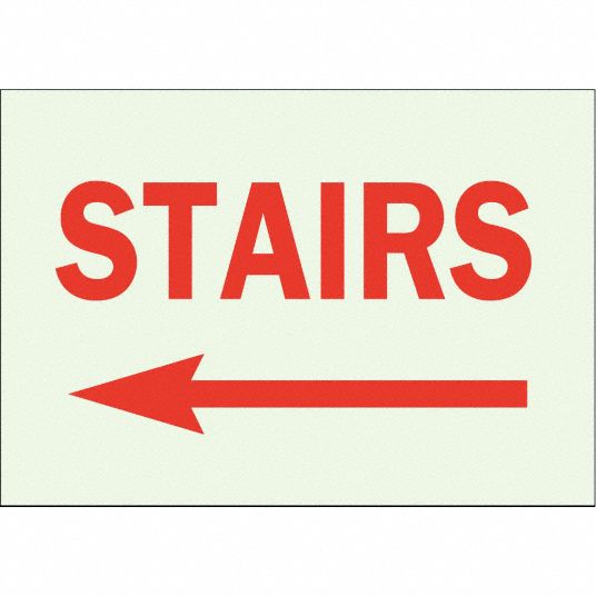 Polyester, Directional Sign, 14" Width, 10" Height, Double-Sided No ...