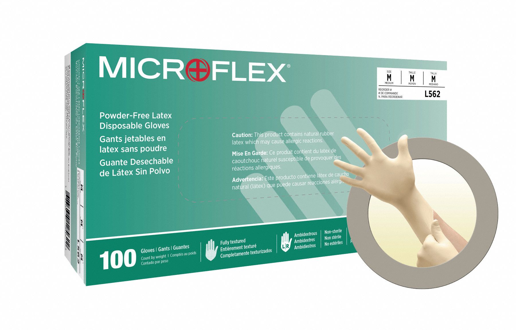 MICROFLEX Disposable Gloves: Food-Grade/Gen Purpose, 5 mil, Powder-Free ...