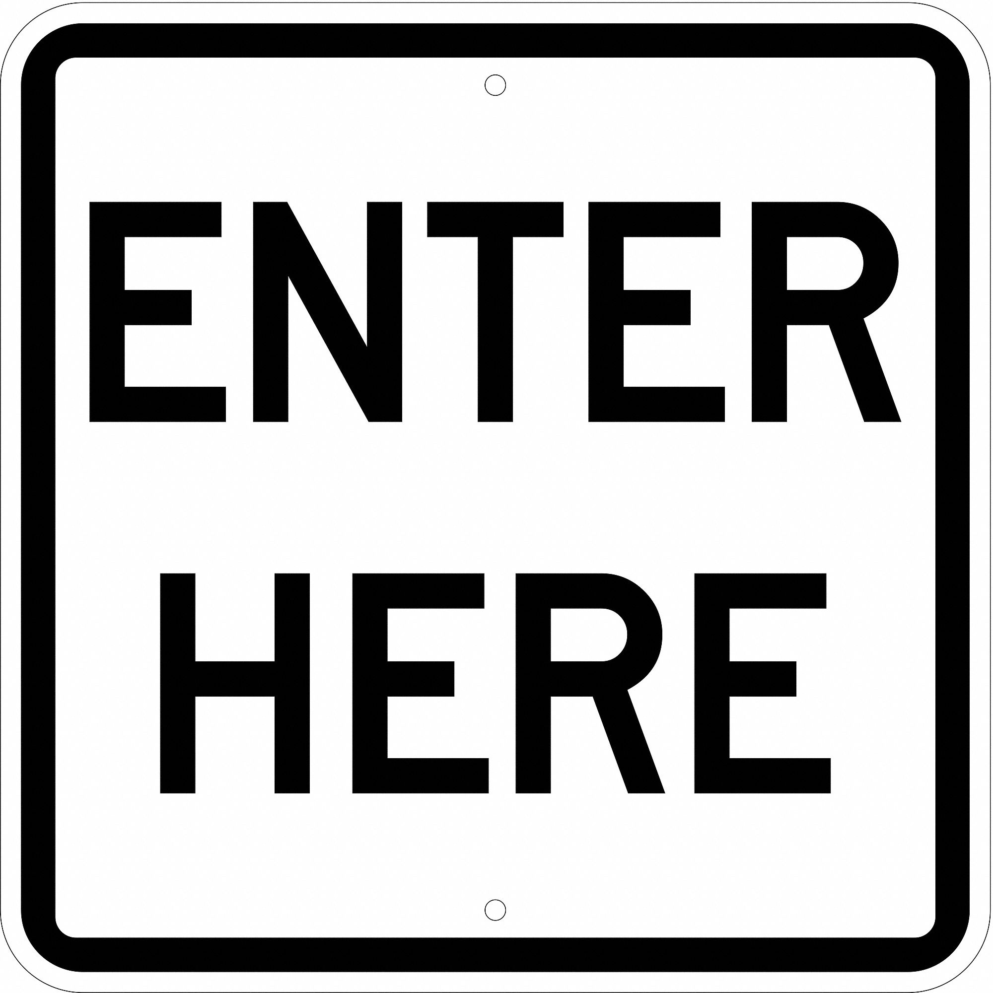 Traffic Sign, Retroreflective Grade High Intensity Prismatic, Square ...