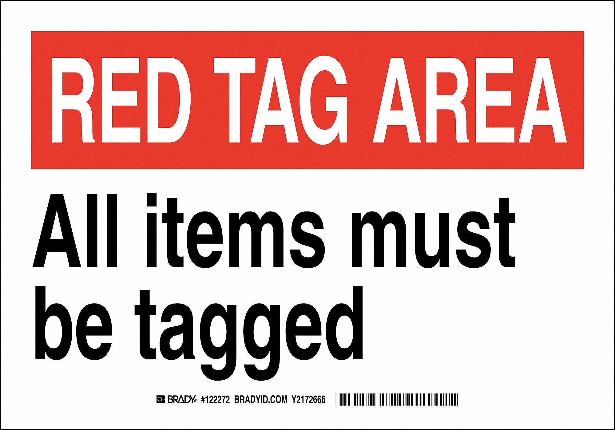 Plastic, Safety Reminder Sign, 10" Width, 7" Height, White, With ...