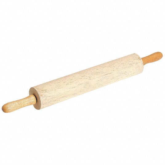 CRESTWARE, 3 in Barrel Dia, 18 in Barrel Lg, Rolling Pin - 41G571|RPW18 ...