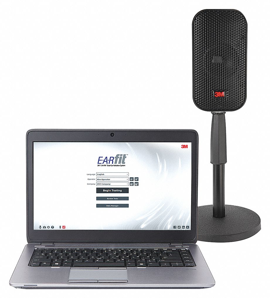 3M, E-A-Rfit, Impact Resistant Carrying Case/Software/Speaker, Ear Plug ...