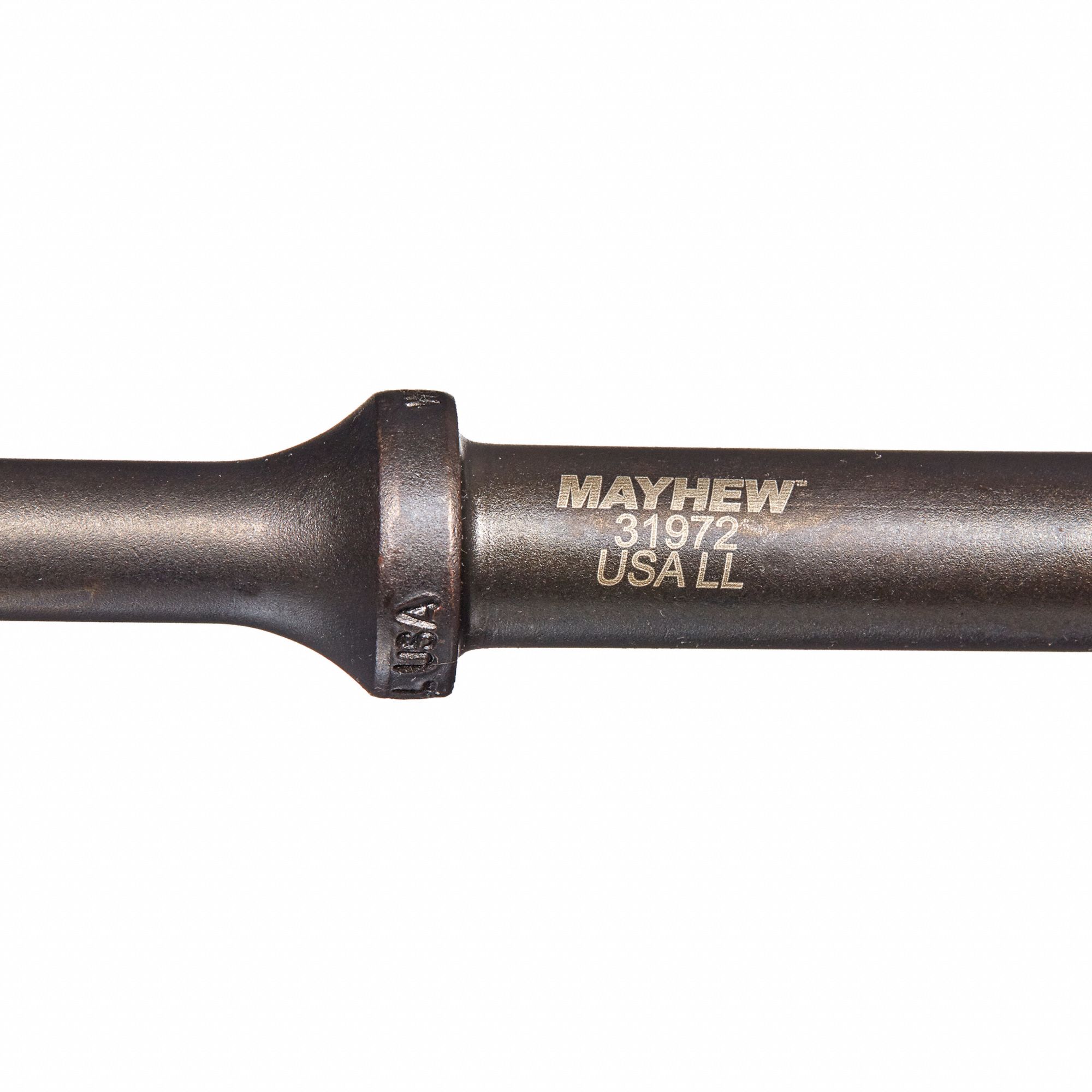 MAYHEW PRO Chisel: 0.401 in Shank Size, Round, Round, 5/8 in Chisel Tip ...