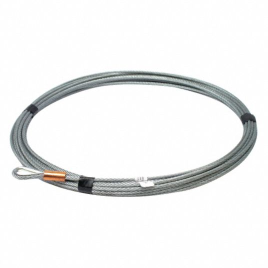 GENIE Cable Assembly, SL/ST, 588" x 3/16": For 3RAT9, For SLC-18, Fits ...