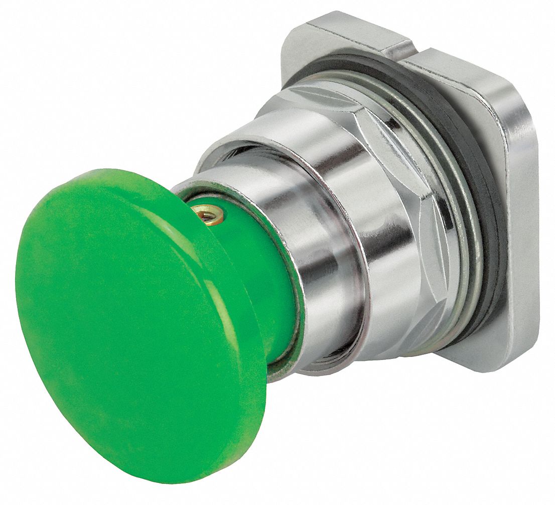 SIEMENS, Mushroom Head Profile, Metallic, Mushroom Head Push Button ...