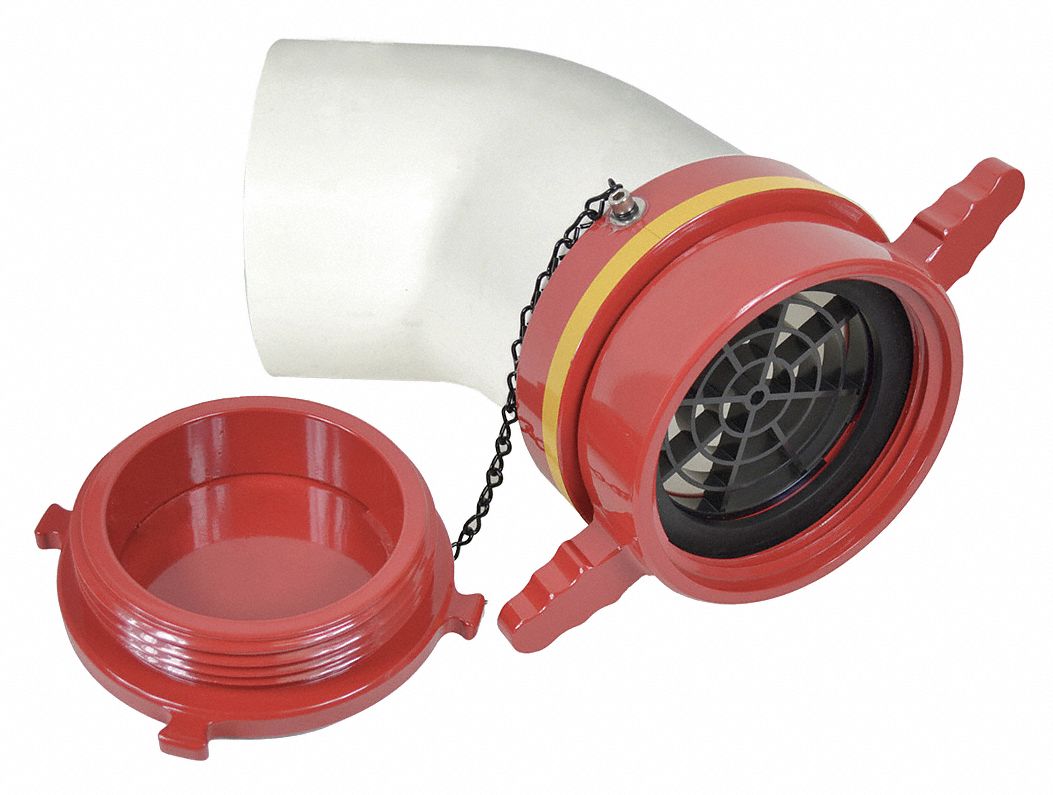 MOON AMERICAN, Plug, 298-605025, Dry Hydrant 45 Degrees Adapter ...