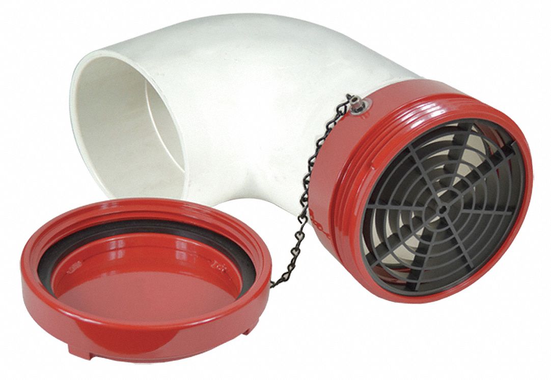 MOON AMERICAN, Cap, 299-604525, Dry Hydrant 90 Degrees Adapter - 41H518 ...