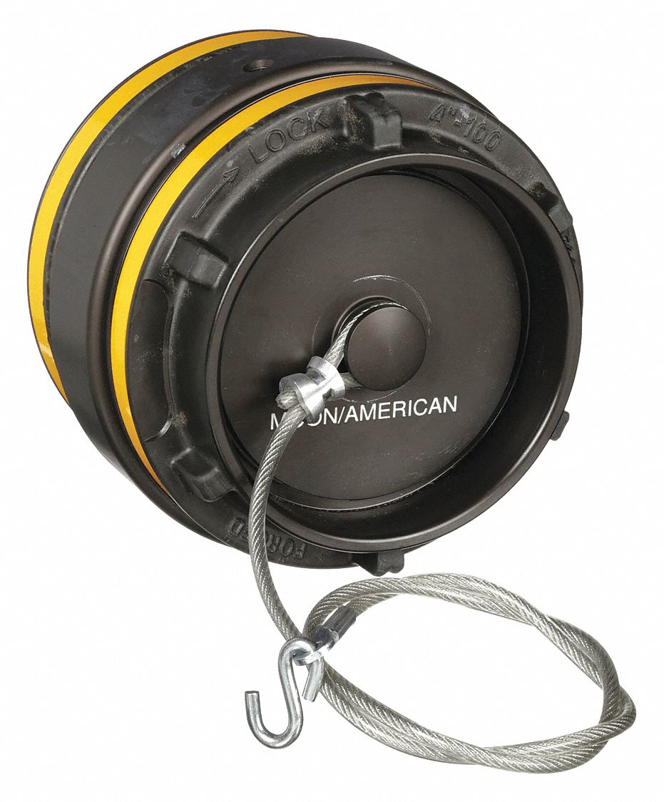 MOON AMERICAN, 4 in_4 1/2 in Compatible Pipe Size, NH x Storz, Fire ...