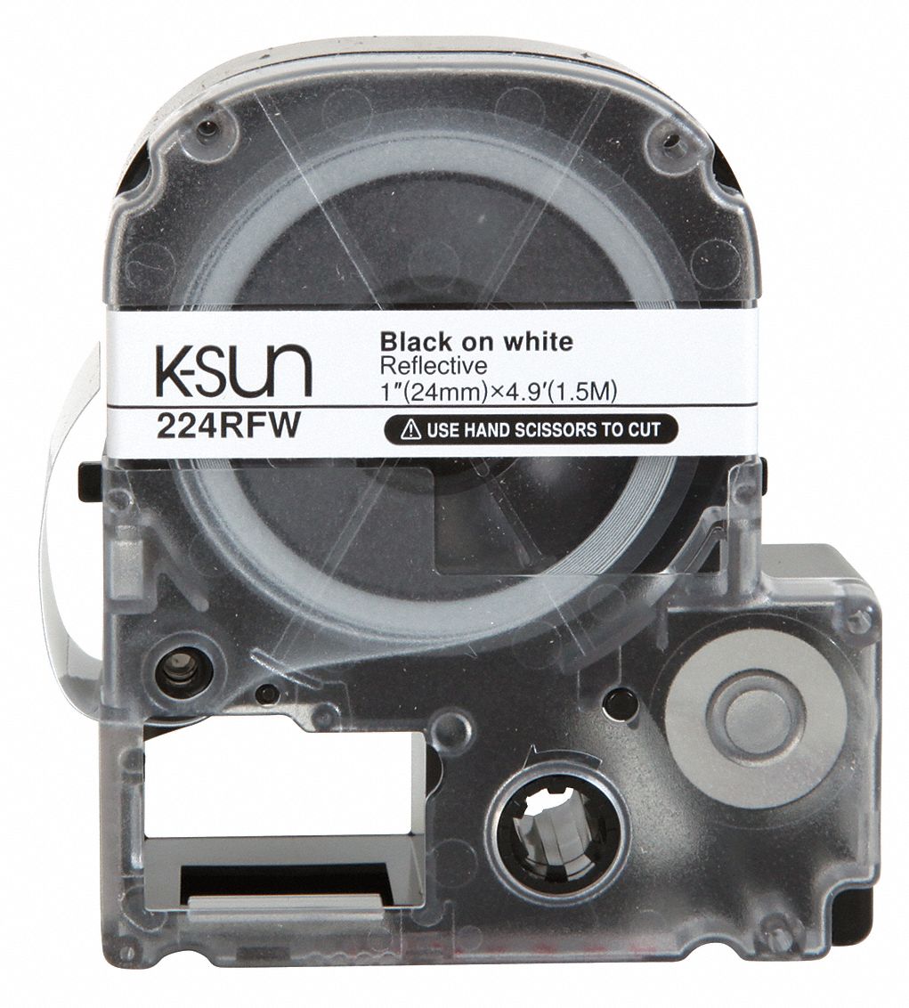 K-SUN Cartridge Label, Label Type Indoor/Outdoor - 41H569|224RFW - Grainger