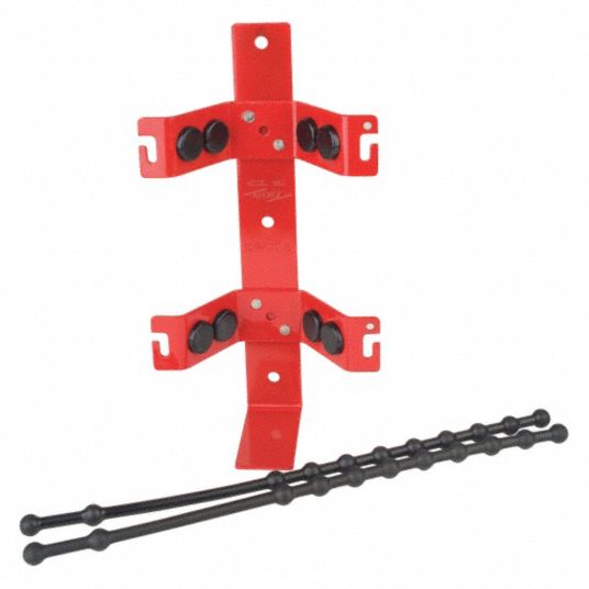 INDUSTRIAL SCIENTIFIC, 17124348, Wall-Mount Gas Cylinder Holder ...