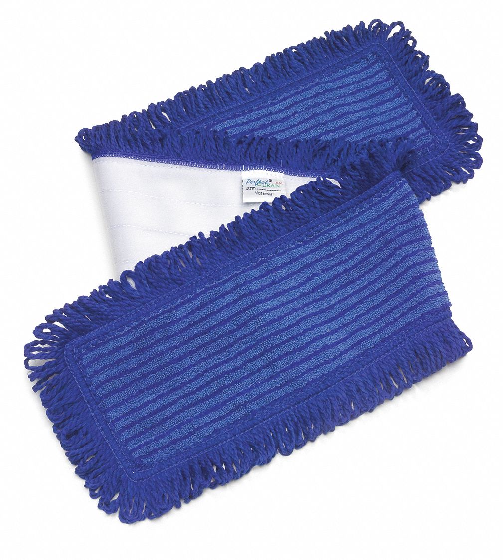 Dust Mop,36" x 5" Blue Fringed,PK5, 5 PK - Grainger