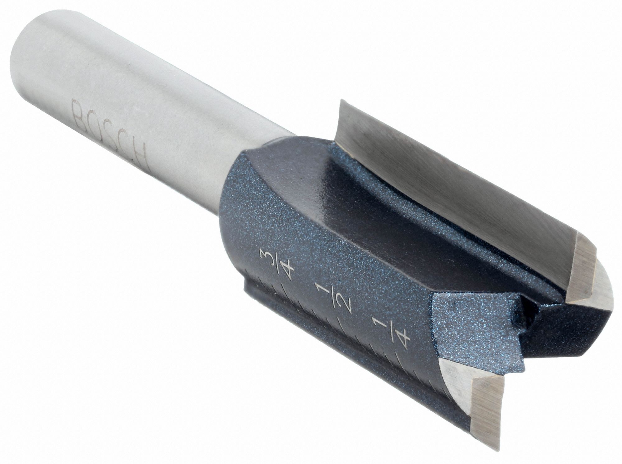 BOSCH, Fractional Inch, Carbide Tipped, Straight Cut Profile Router Bit ...