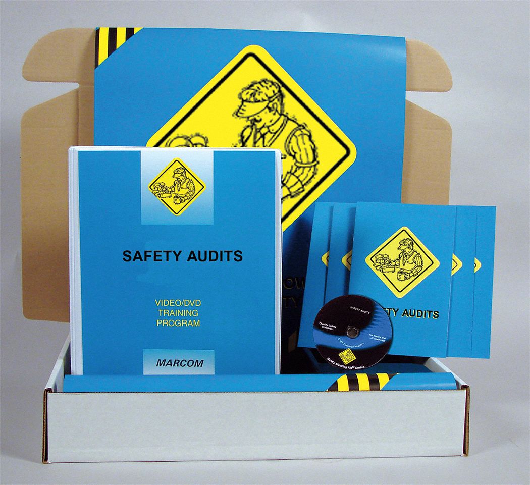 MARCOM DVD, Book/Booklet, Poster: DVD, OSHA, Safety Audits - 41J031 ...