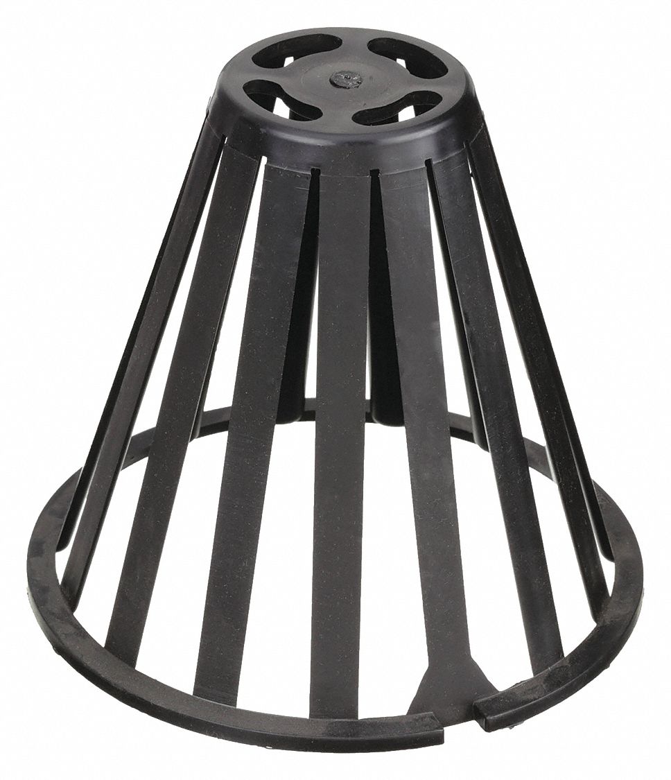 ZURN, Dome Strainer, 7 1/2 in Overall Dia, Dome Strainer - 41J502 ...