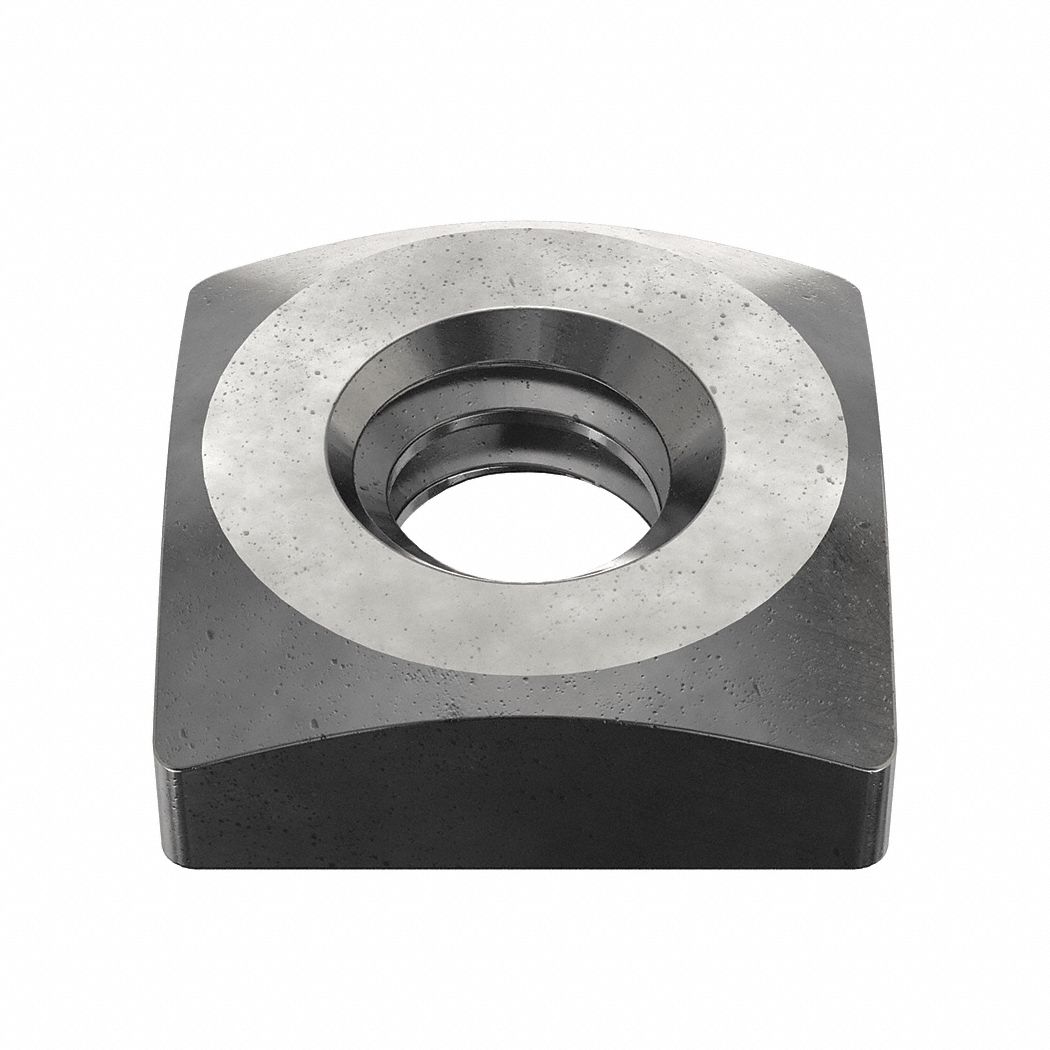 #10-24 Thread Size, Steel, Square Nut - 41JV31|U11120.019.0001 - Grainger