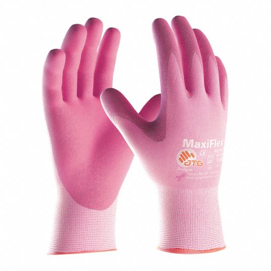 G-Tek Maxiflex Active,Pink,PK12 - Grainger