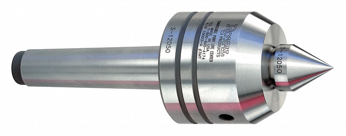 ROYAL PRODUCTS, Changeable, MT3, Live Center - 41LK19|10003 - Grainger