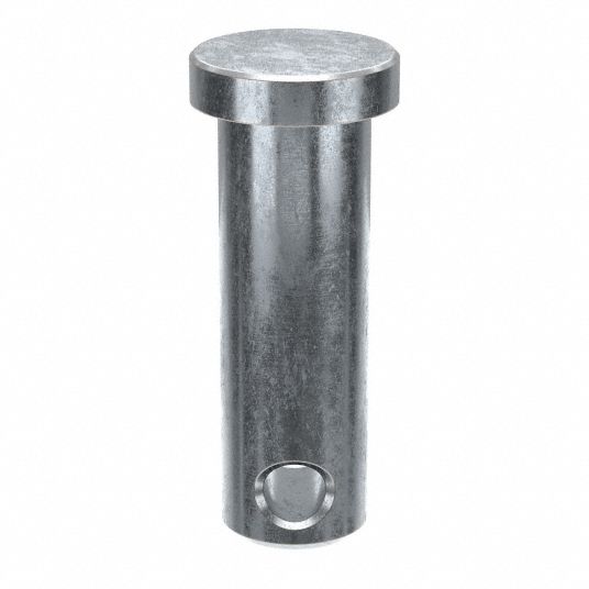 Inch, 3/8 in Pin Dia, Clevis Pin,1.125 in L 3/8in dia,PK25 - 41ME34 ...