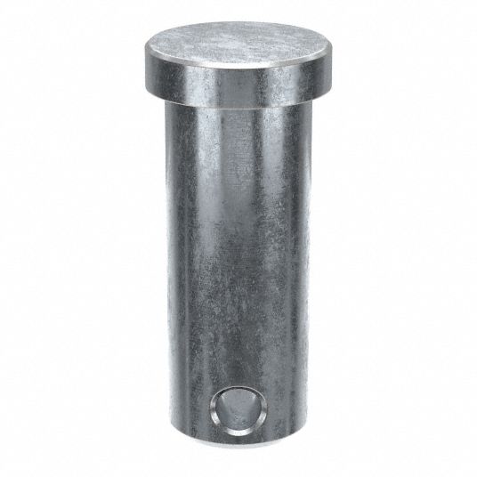Inch, 1/2 in Pin Dia, Clevis Pin,1.25 in L 0.5in dia,PK10 - 41ME63 ...