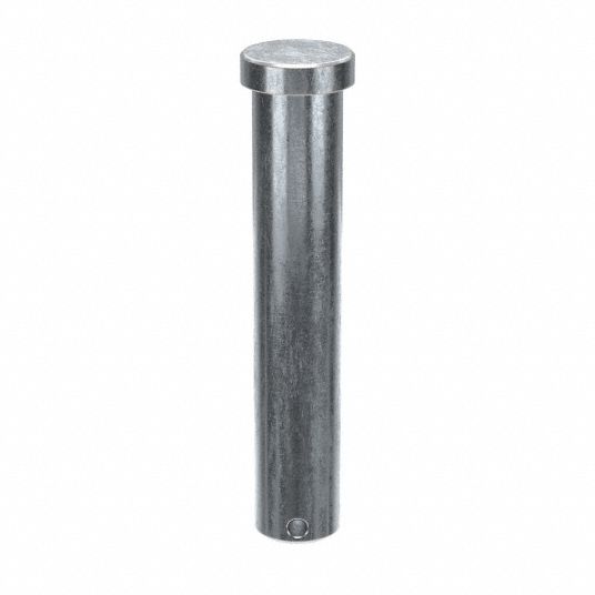 Inch, 3/4 in Pin Dia, Clevis Pin,4 in L,Steel 3/4 in dia - 41ME99 ...