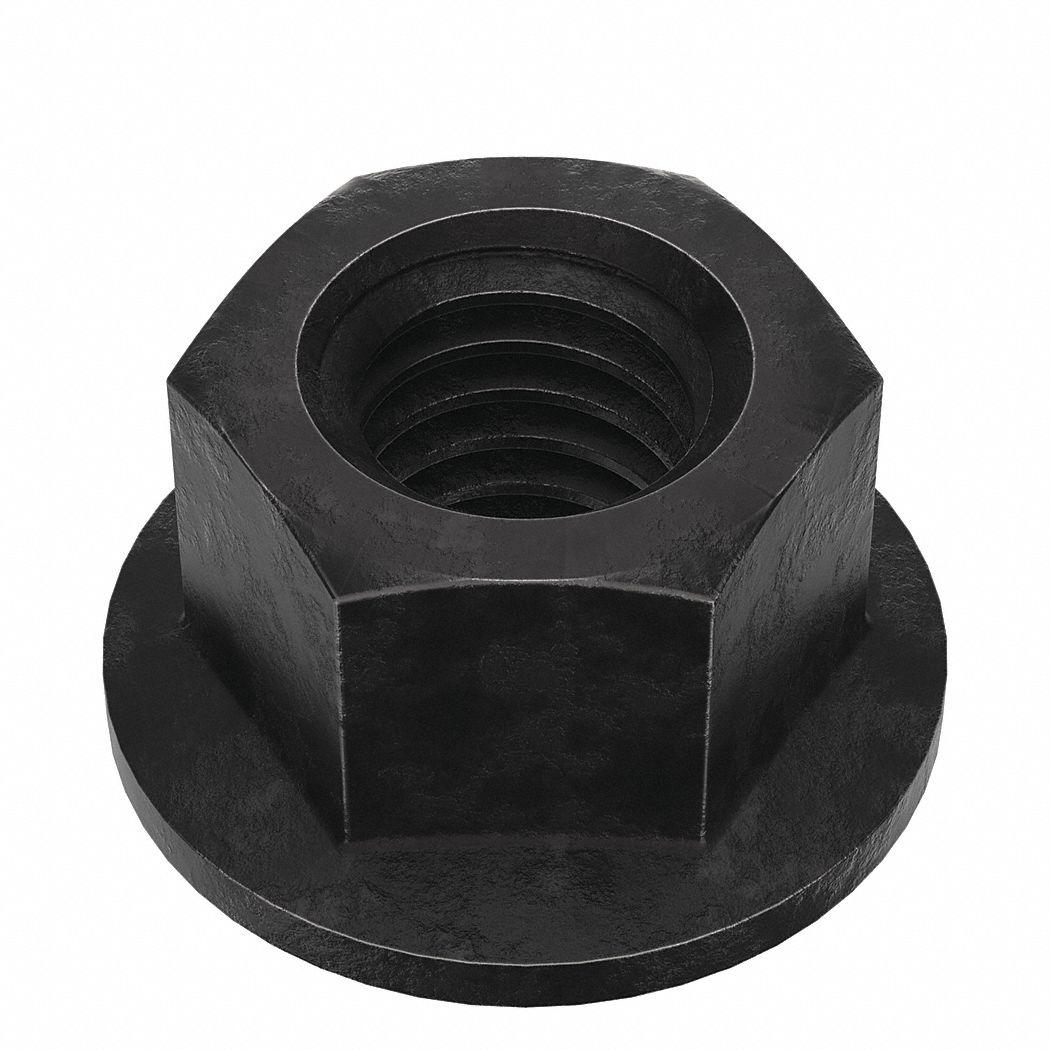 3/8"-16 Thread, Steel, Lock Nut - 41MG44|U12470.037.0001 - Grainger