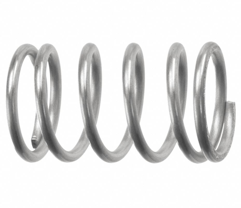 SPEC Resorte de Compresión , Acero Inox. , Piezas por paquete: 10 ...