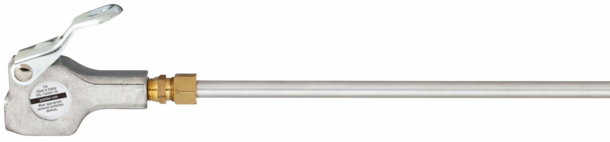 GUARDAIR Air Gun: Thumb-Lever Grip, Aluminum, 1/4 in NPT Female, 1 ...