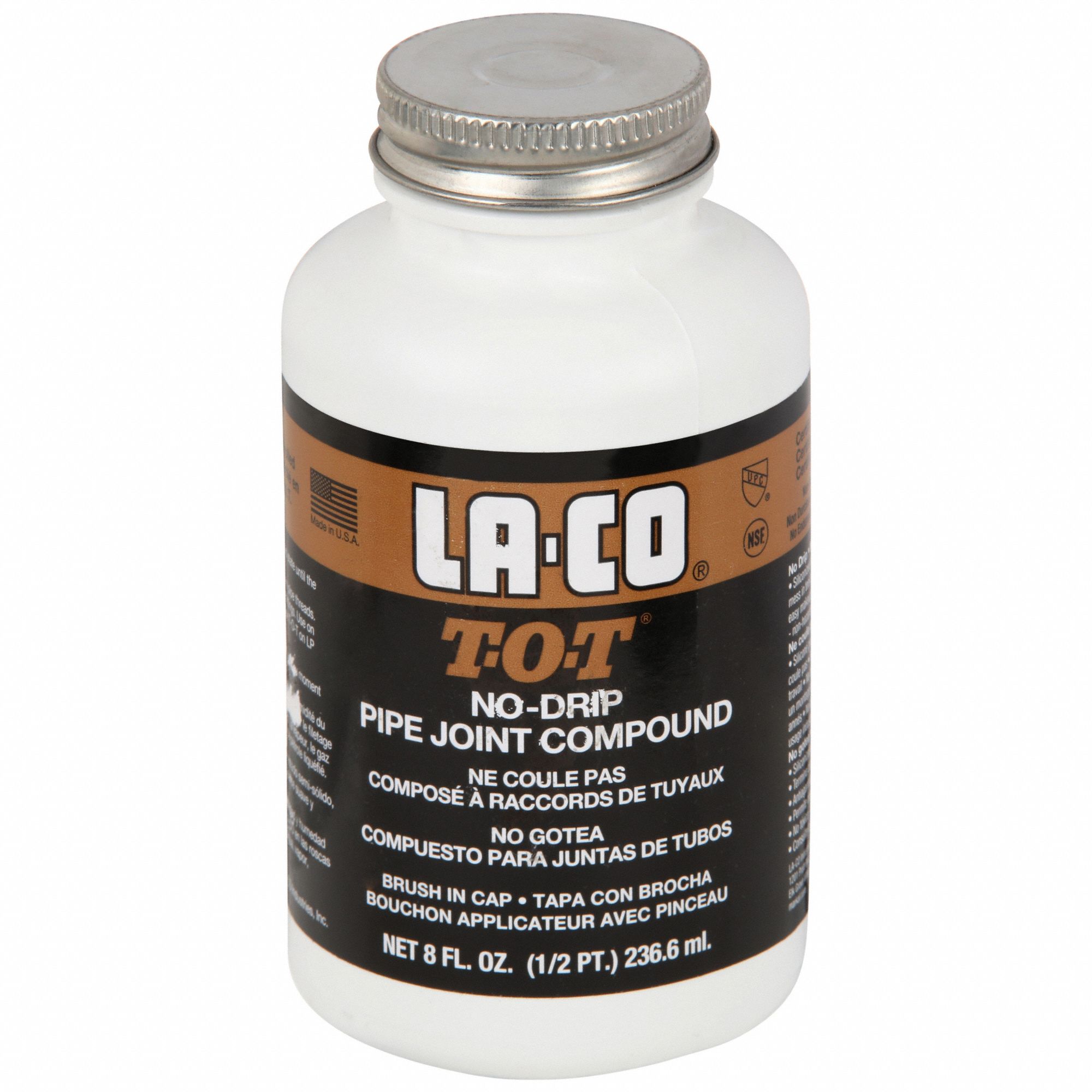 MARKAL, T-O-T, 8 fl oz, Pipe Thread Sealant - 41MW04|12219 - Grainger