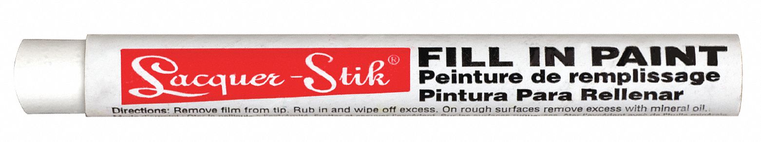 MARKAL Crayon de Pintura,Blanco,Fino - Crayones para Pintura - 41MW09 ...