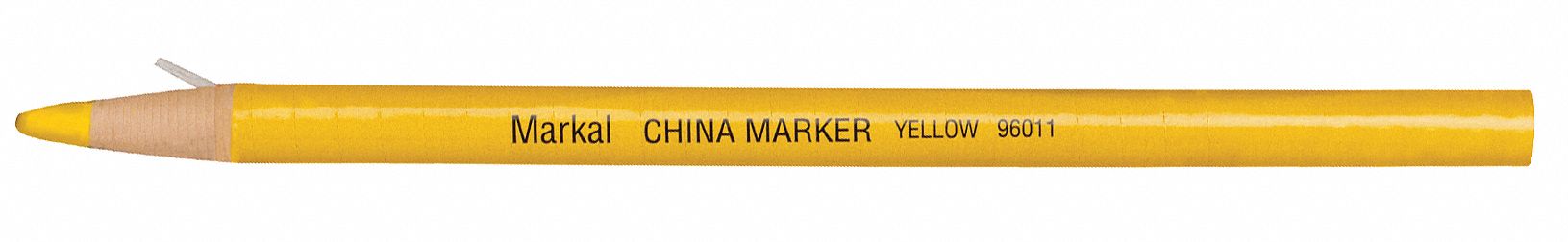 MARKAL, Grease Pencil, 3 mm Tip Wd, China Marker - 41MW26|96011 - Grainger