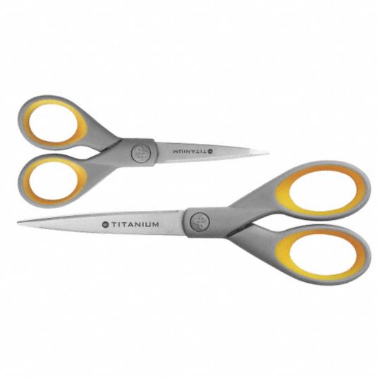 WESTCOTT, Ambidextrous, Straight, Scissors - 41N553|13824 - Grainger