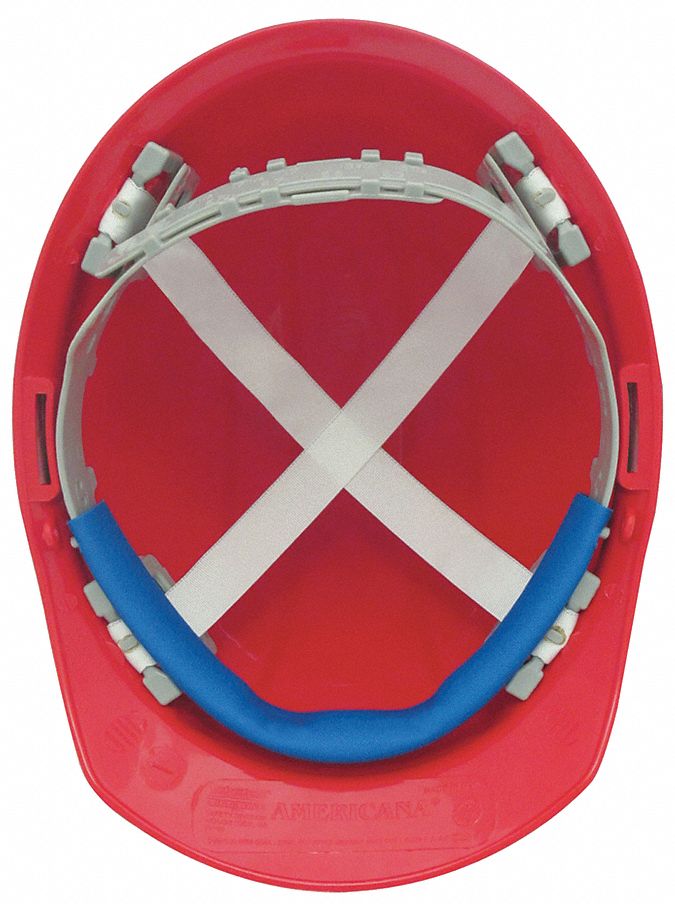 ERB SAFETY, Americana hard hats, Pinlock (4-Point), Hard Hat Suspension ...